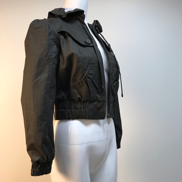 Body Policy | Jackets & Coats | Body Policy Heavyweight Cropped Bomber ...